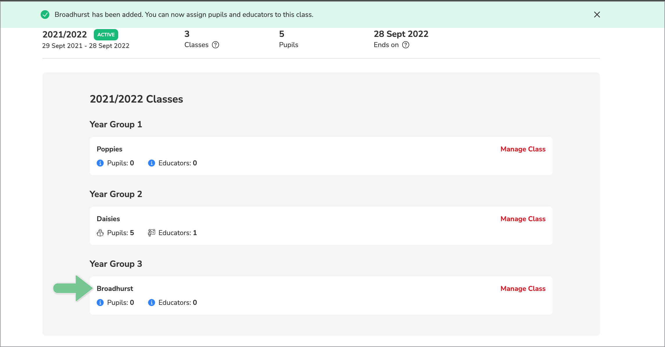 How to create a new class